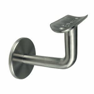 Houten trapleuning rond: Mahonie - Trapleuningexpert.nl