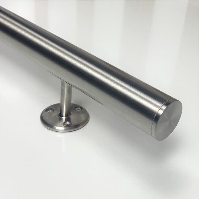 RVS trapleuning | Rond (42,4 mm) - Trapleuningexpert