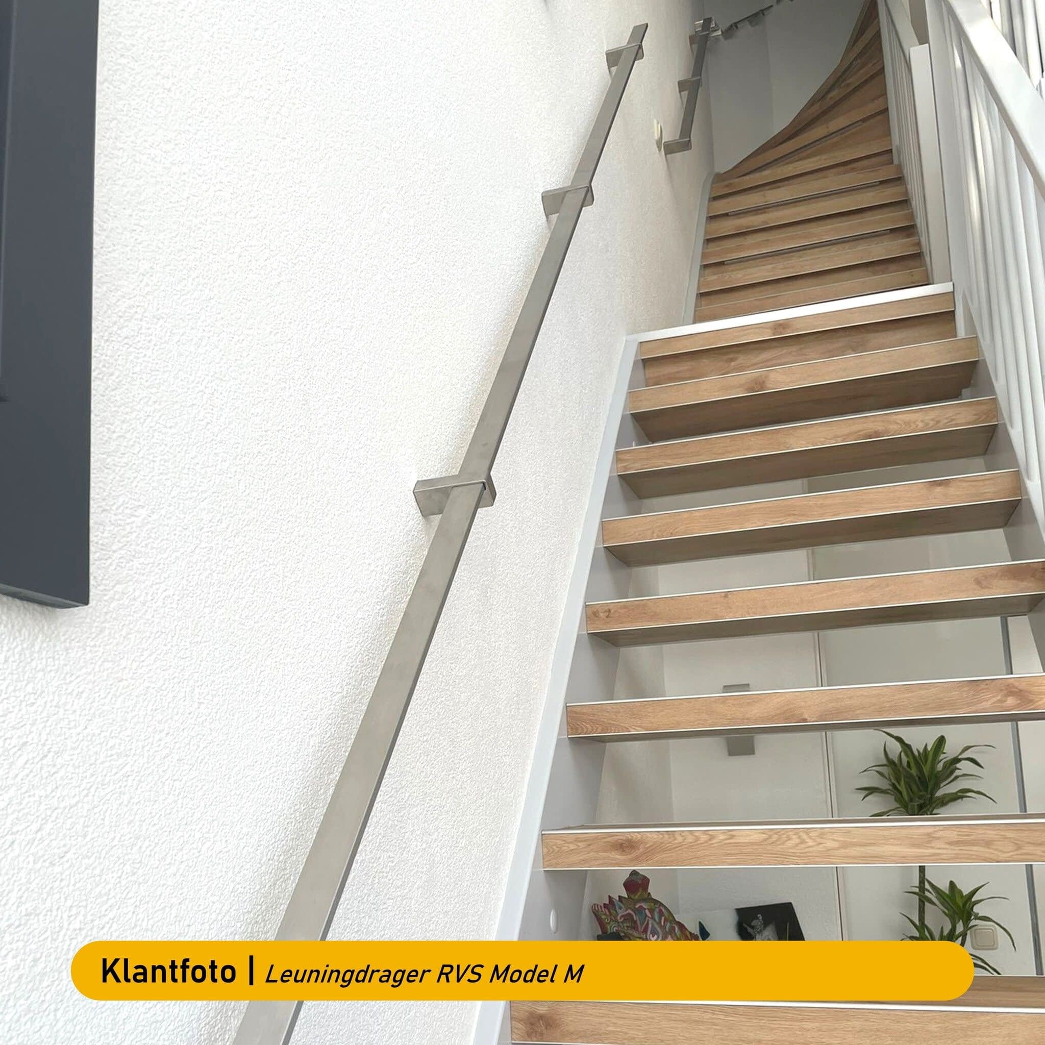 RVS trapleuning – Plat (40x10 mm) - Trapleuningexpert