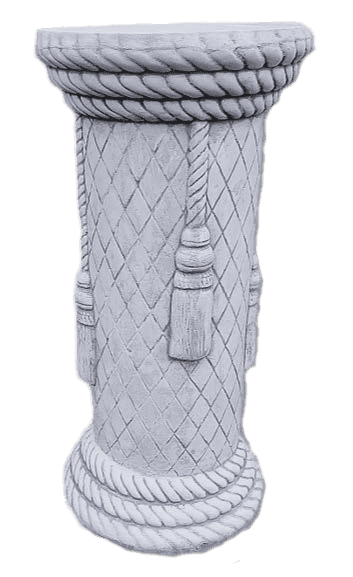 Decoratieve sokkel met touw | Betondingen